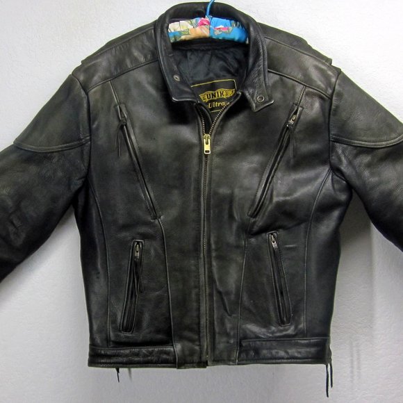 Unik | Jackets & Coats | Unik Ultra Mens 44 Brown Leather Zipliner ...